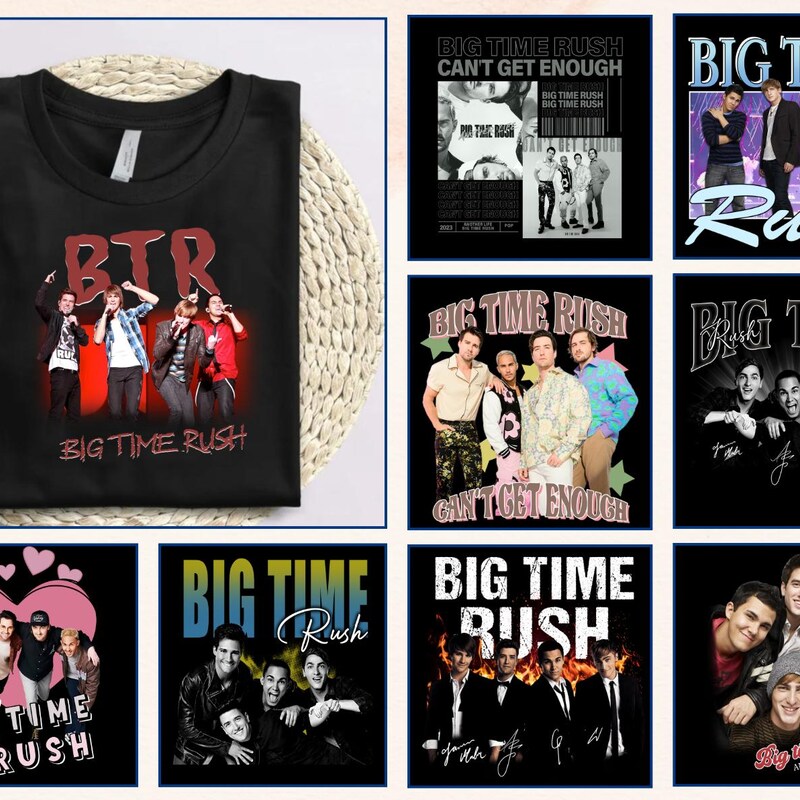 Big Time Rush 2025 Tour Merch - Etsy