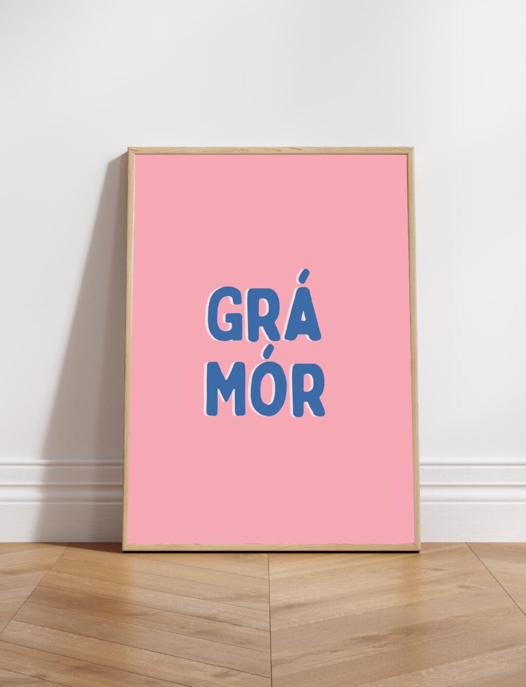 Grá Mór Irish Art Print: Big Love Poster (digital Download) - Etsy