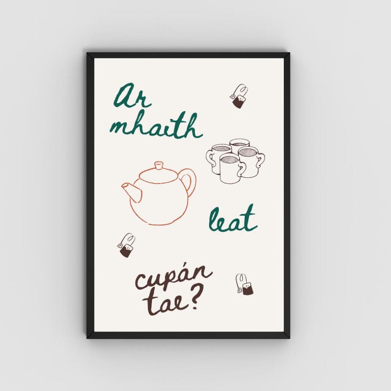 Irish Language Printable - Etsy UK