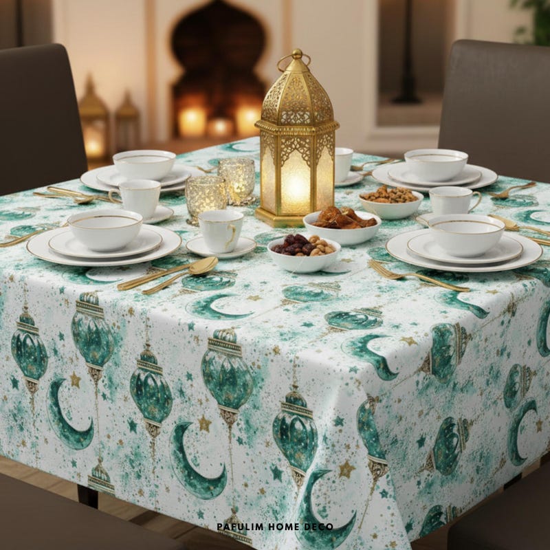 Ramadan Tablecloth - Etsy