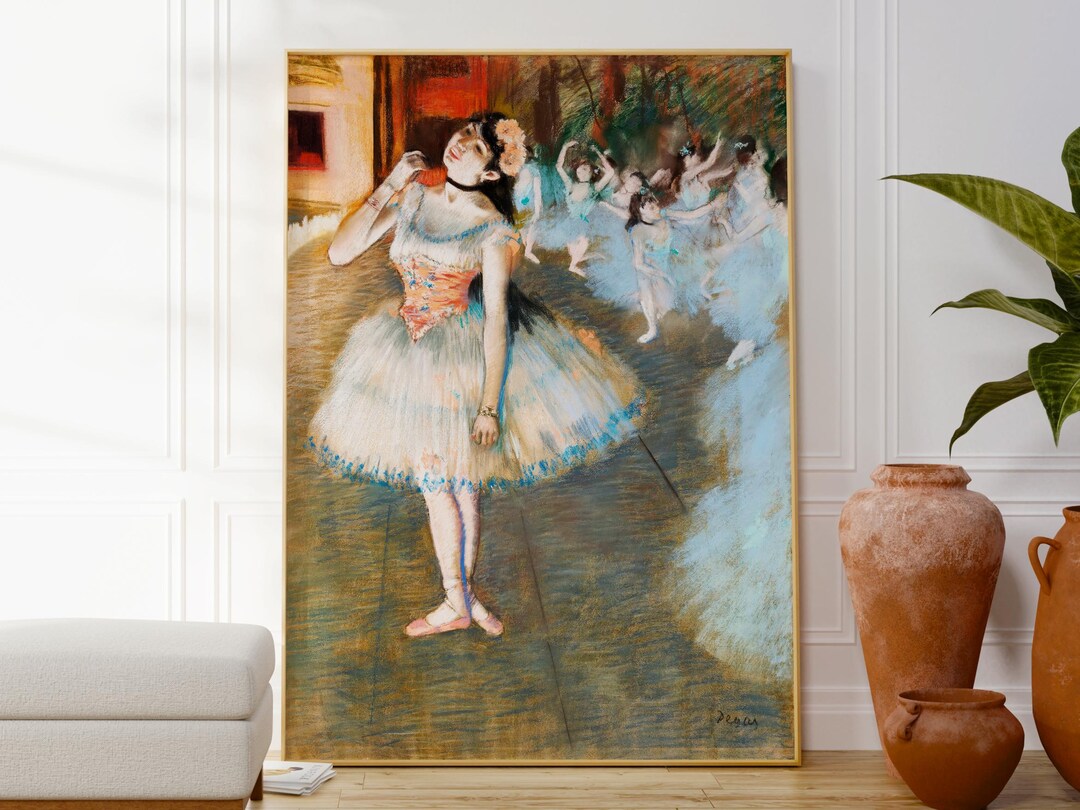 Degas the Star Ballerina Digital Download Poster, Original French ...