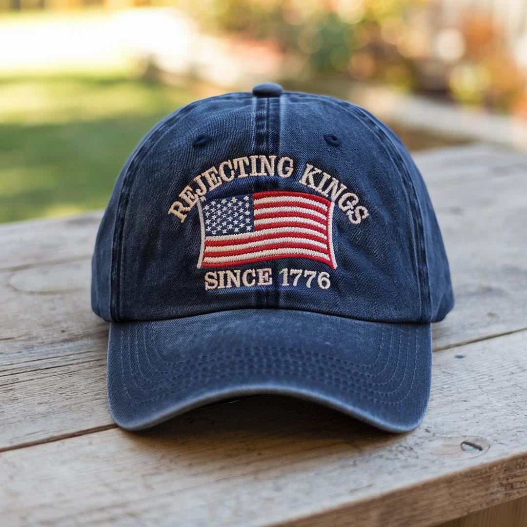 Rejecting Kings Since 1776 Hat, Pro Democracy Women's Cap, Anti ...