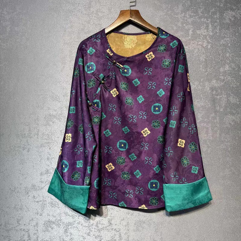 Asian Blouse Pattern - Etsy