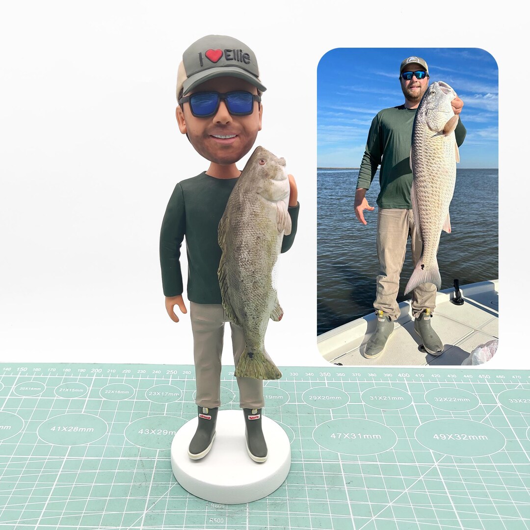 Custom Fishing Bobbleheads, Custom Fishing Expert Bobbleheads, Fishing ...