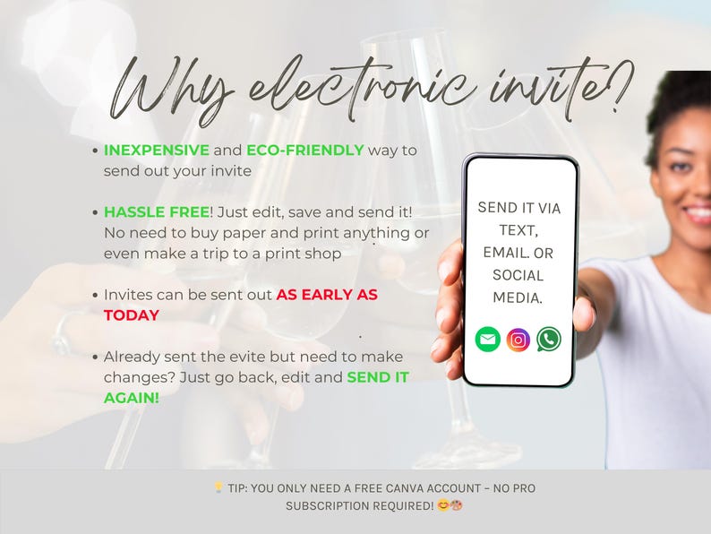 Editable Housewarming Evite Template: Mobile Invitation, Canva Design ...