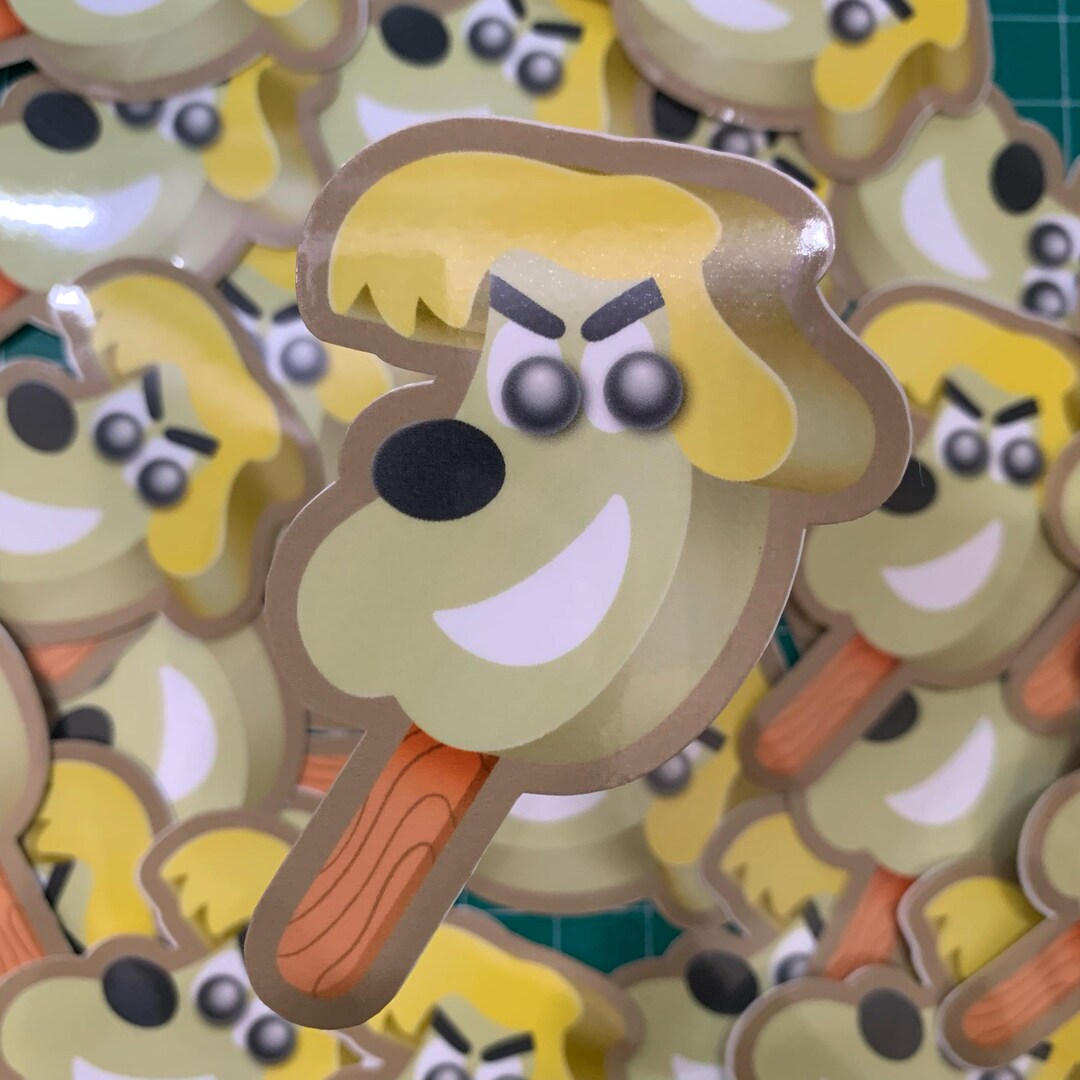 Joe Chin Character Popsicle Sticker | Video Game, Parappa, Ice Cream ...