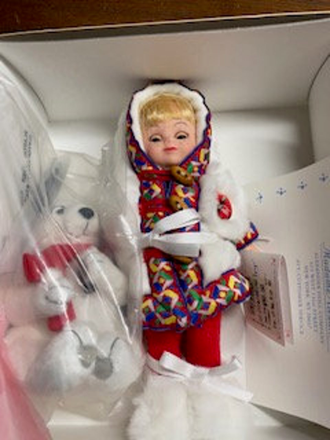 Madame Alexander off to the North Pole Coca Cola Doll Excellent 25245 ...