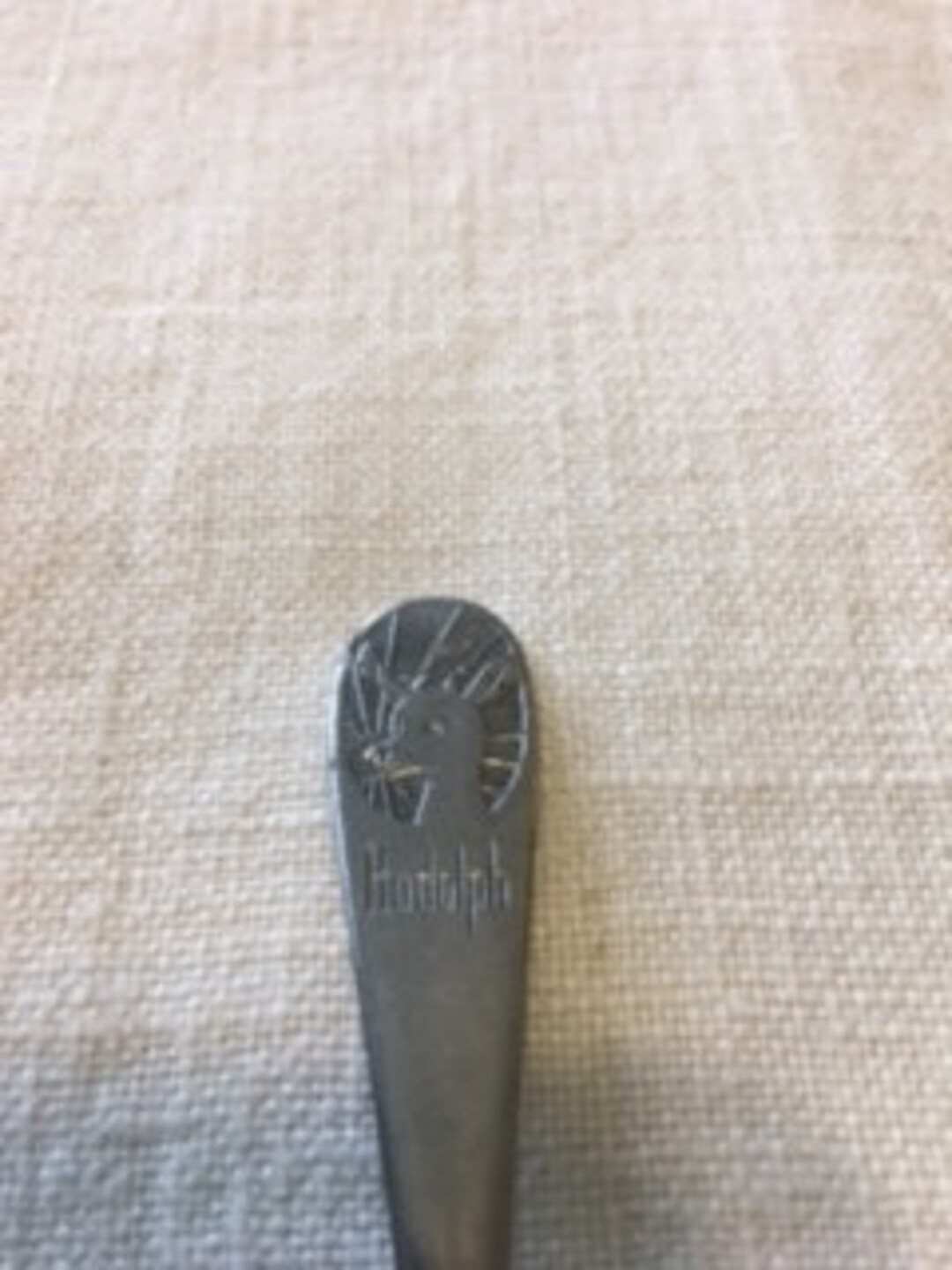 Rudolph Baby Spoon 1939 - Etsy