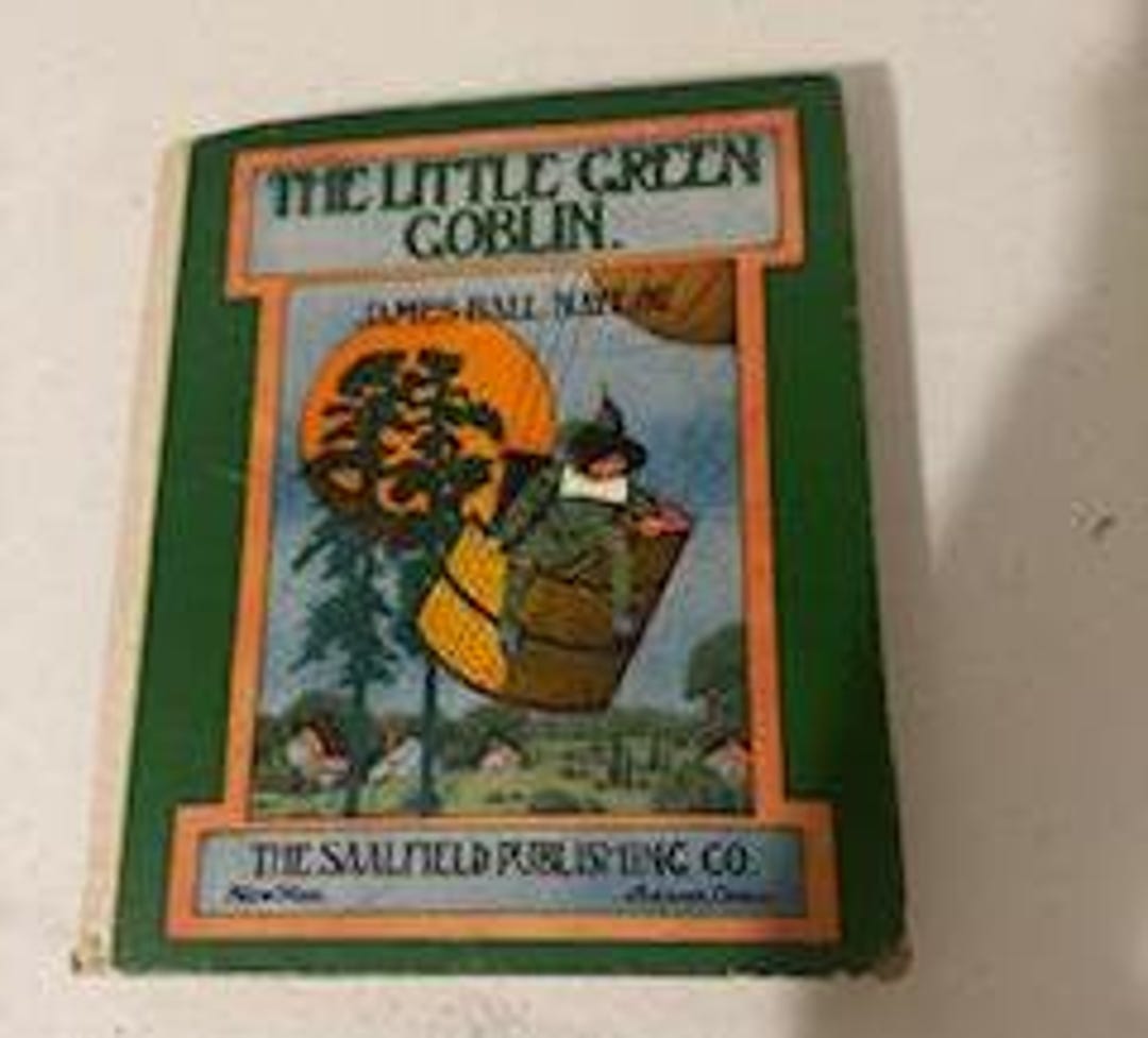 The Little Green Goblin - 1907 - James Ball Naylor - Etsy