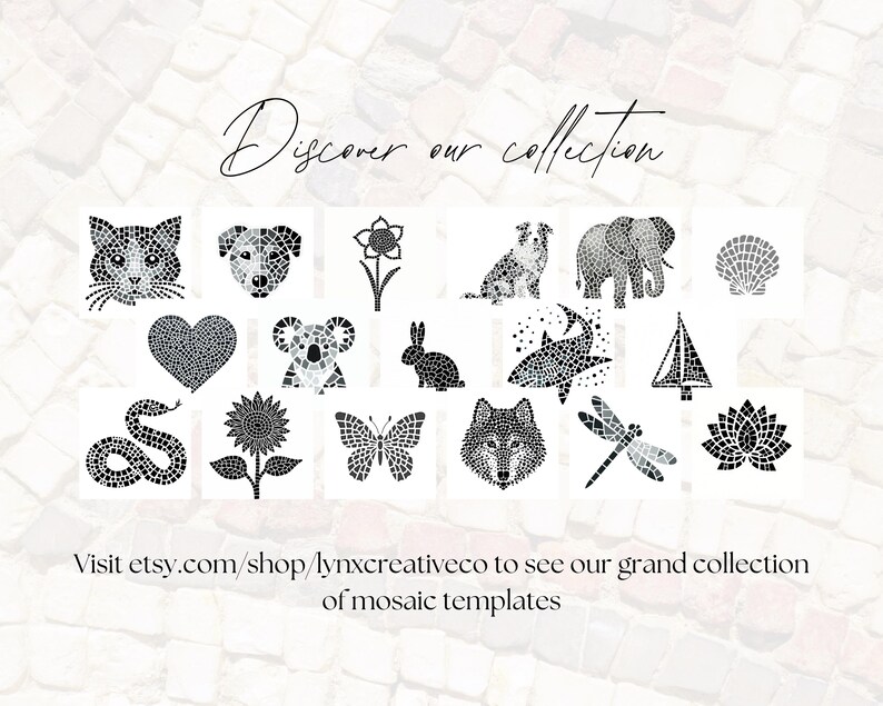 Snake Mosaic Template Art Pattern – Digital Download – Printable – for ...