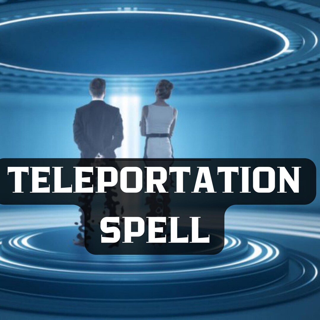 Powerful Teleportation Spell – Shift Energy & Move Beyond Boundaries - Etsy