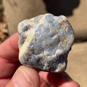 Virginia Blue Quartz With Unique Orange Stripe - Etsy