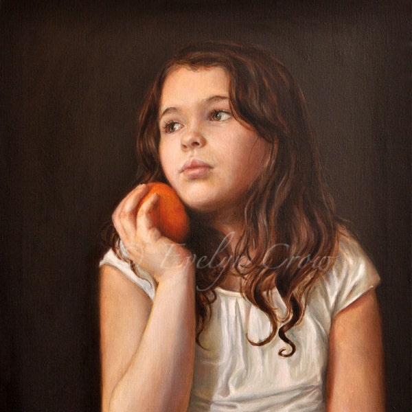 Child Portrait Painting - Etsy