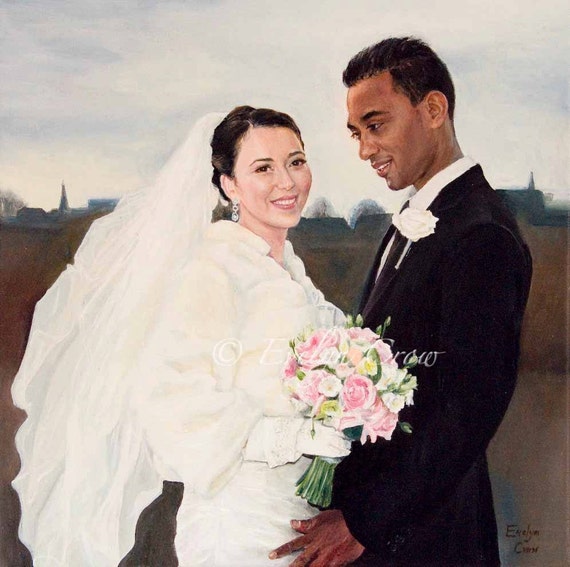 Drawing & Illustration Digital half body Custom portrait etna.com.pe