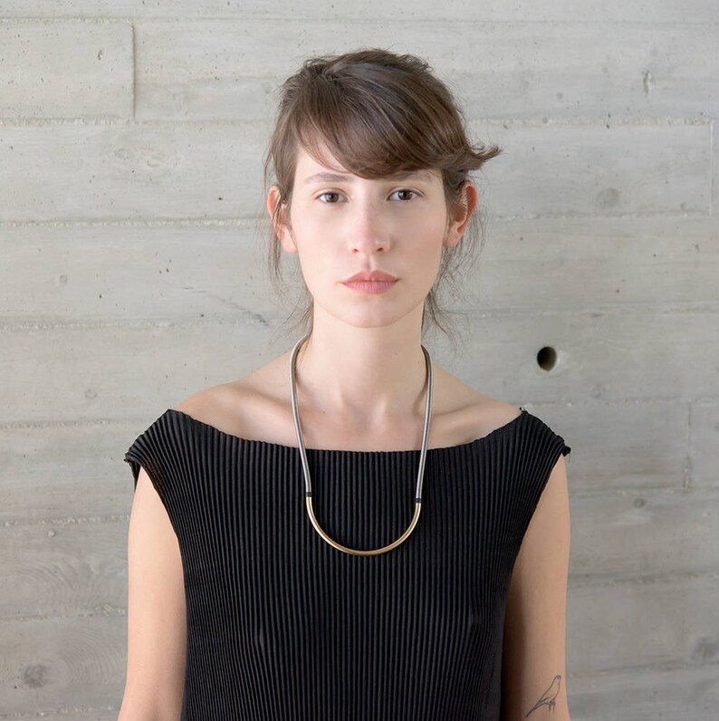 Natalie Necklace Classic Collection Minimalistic Necklace | Etsy