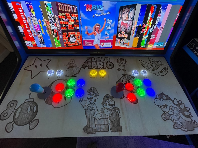 Custom Arcade Control Panel Laser Files - Etsy