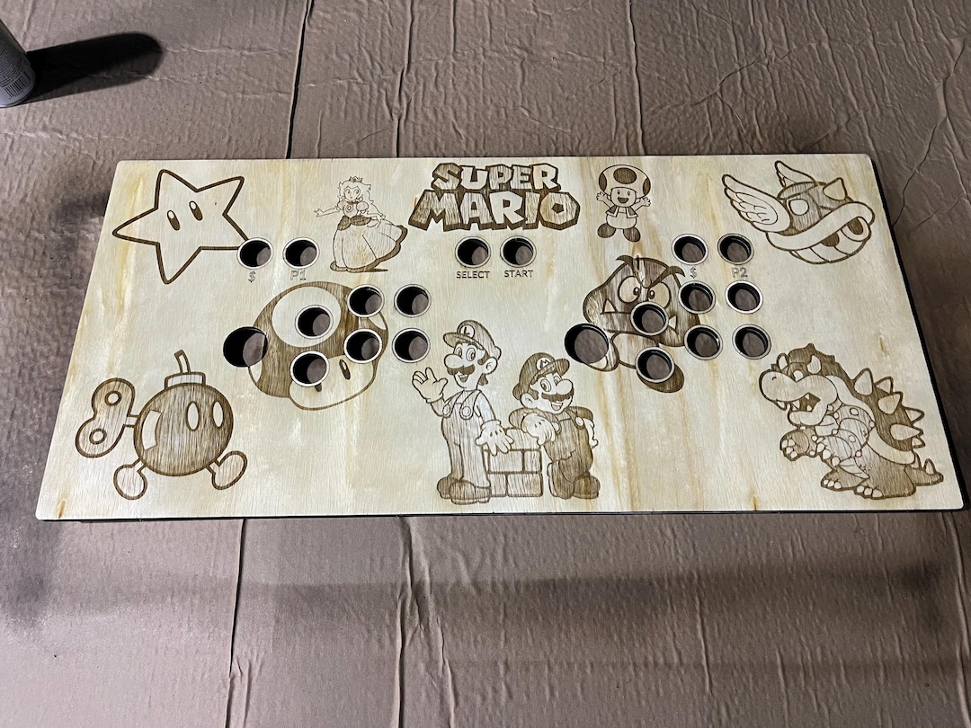 Custom Arcade Control Panel Laser Files - Etsy