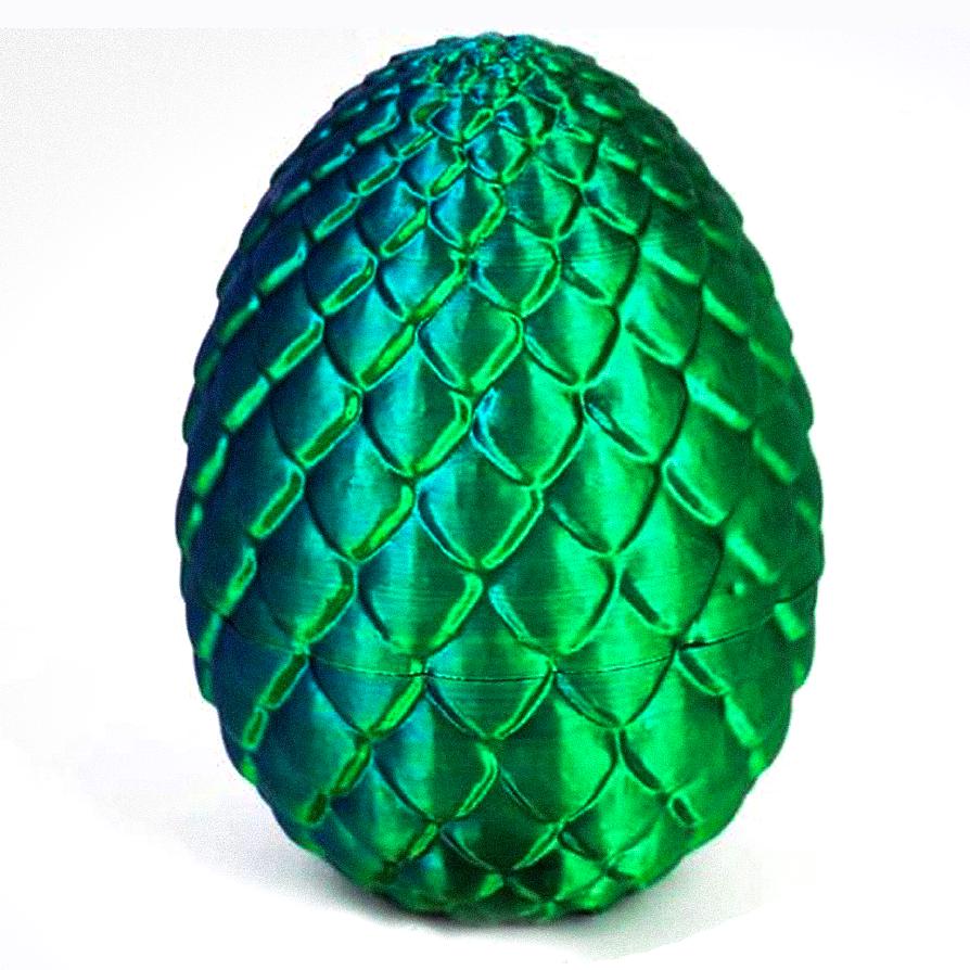 Threaded Dragon Egg STL File | Perfect for 3D Printing and Collectors | Digital Print Ready - Etsy
