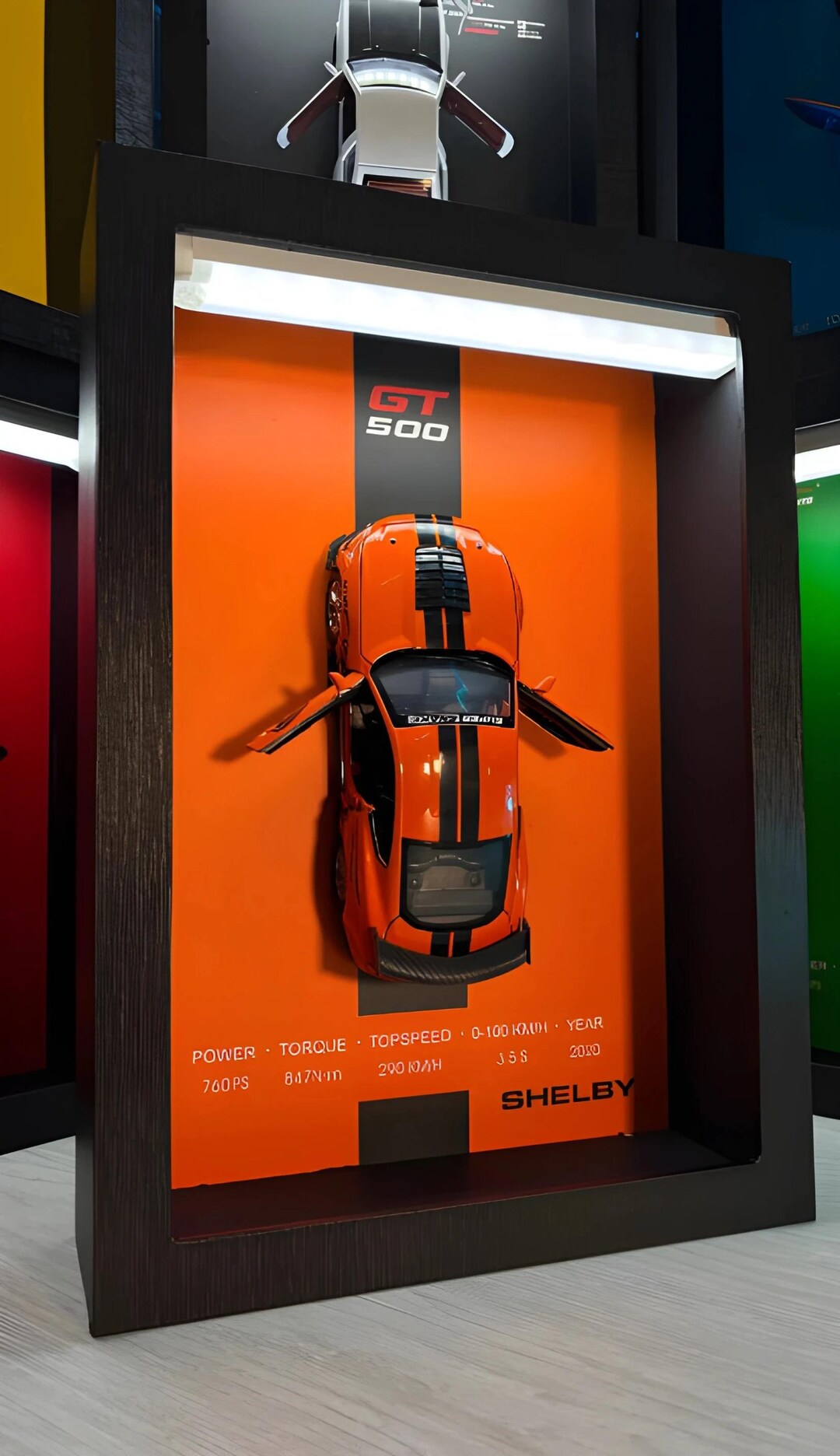 3D Car Frame SHELBY GT 500 2020 - Etsy