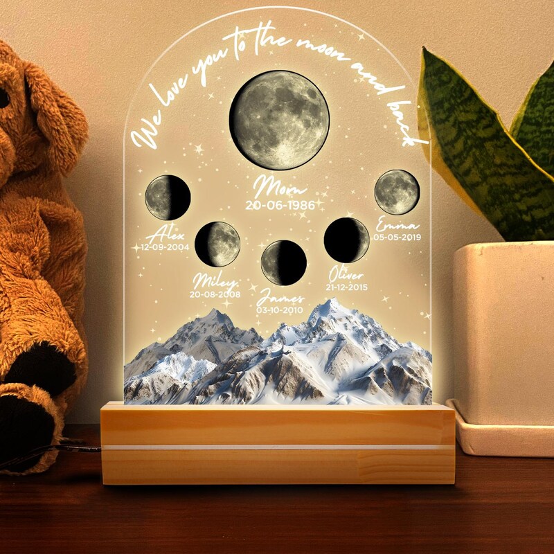 Personalized Moon Phase - Etsy