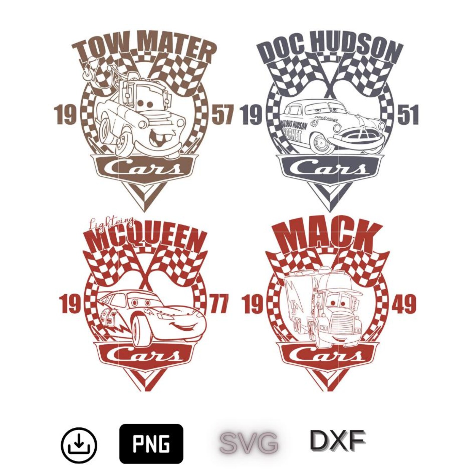 Cars Svg, Lightning Mcqueen Svg, Cars Svg Files for Cricut, Lightning ...