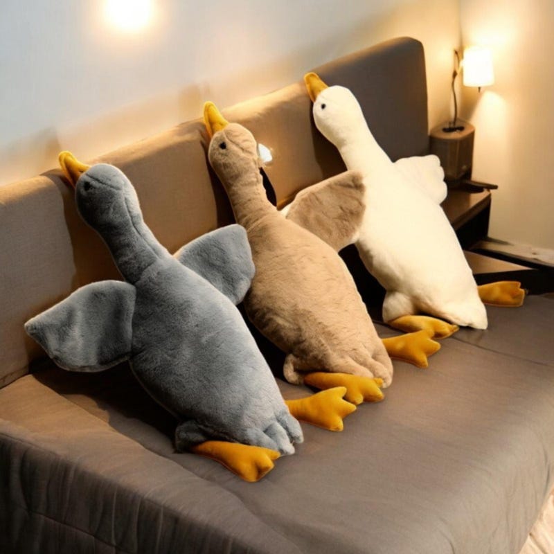 Giant Duck Plush Pillow - Etsy