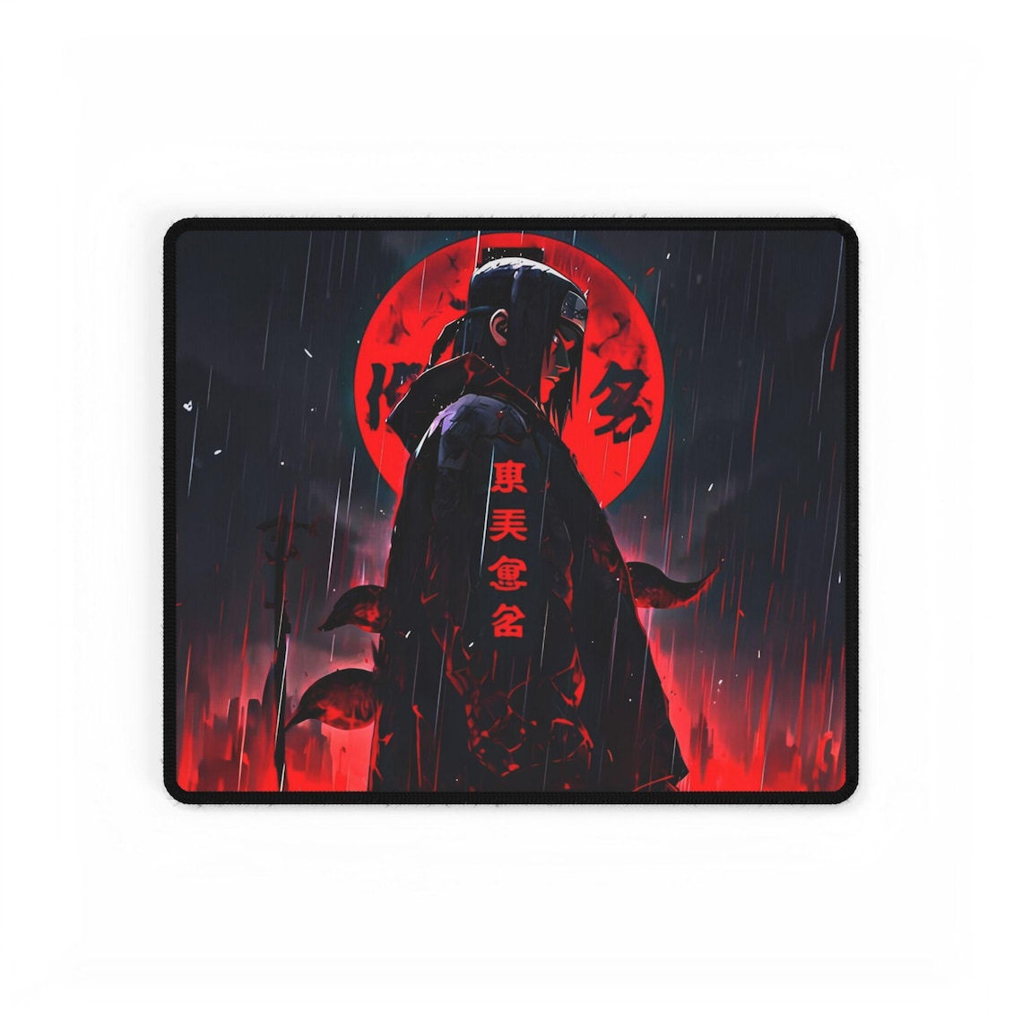 Itachi Desk Mat: Anime Gaming Mousepad, Japanese Accessory - Etsy
