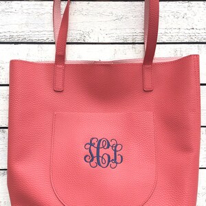 Monogrammed Purse / Personalized Handbag / Monogrammed Tote Bag ...