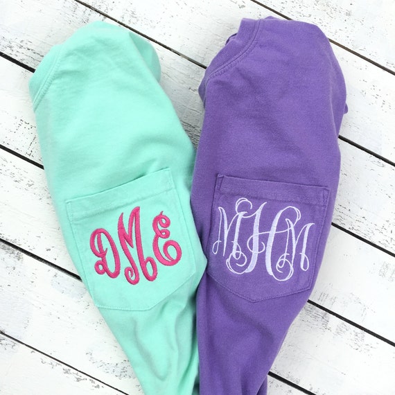 Monogram Shirt / Monogram Tshirt / Monogram Shirts / - Etsy