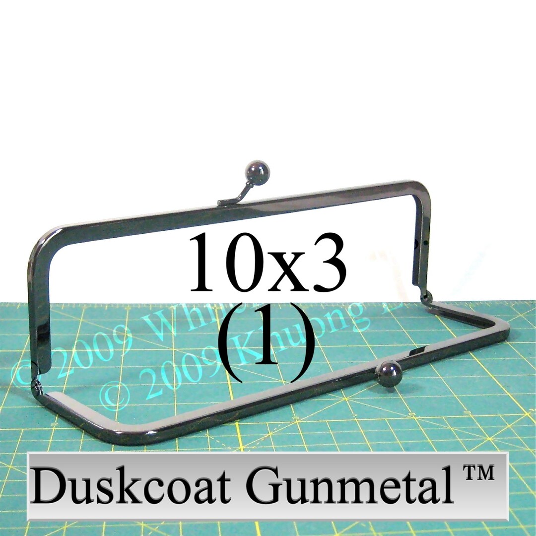10x3 Duskcoat Gunmetal™ Purse Frame - Etsy