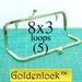 5 Goldenlocktm 8x3 Purse Frame With LOOPS - Etsy