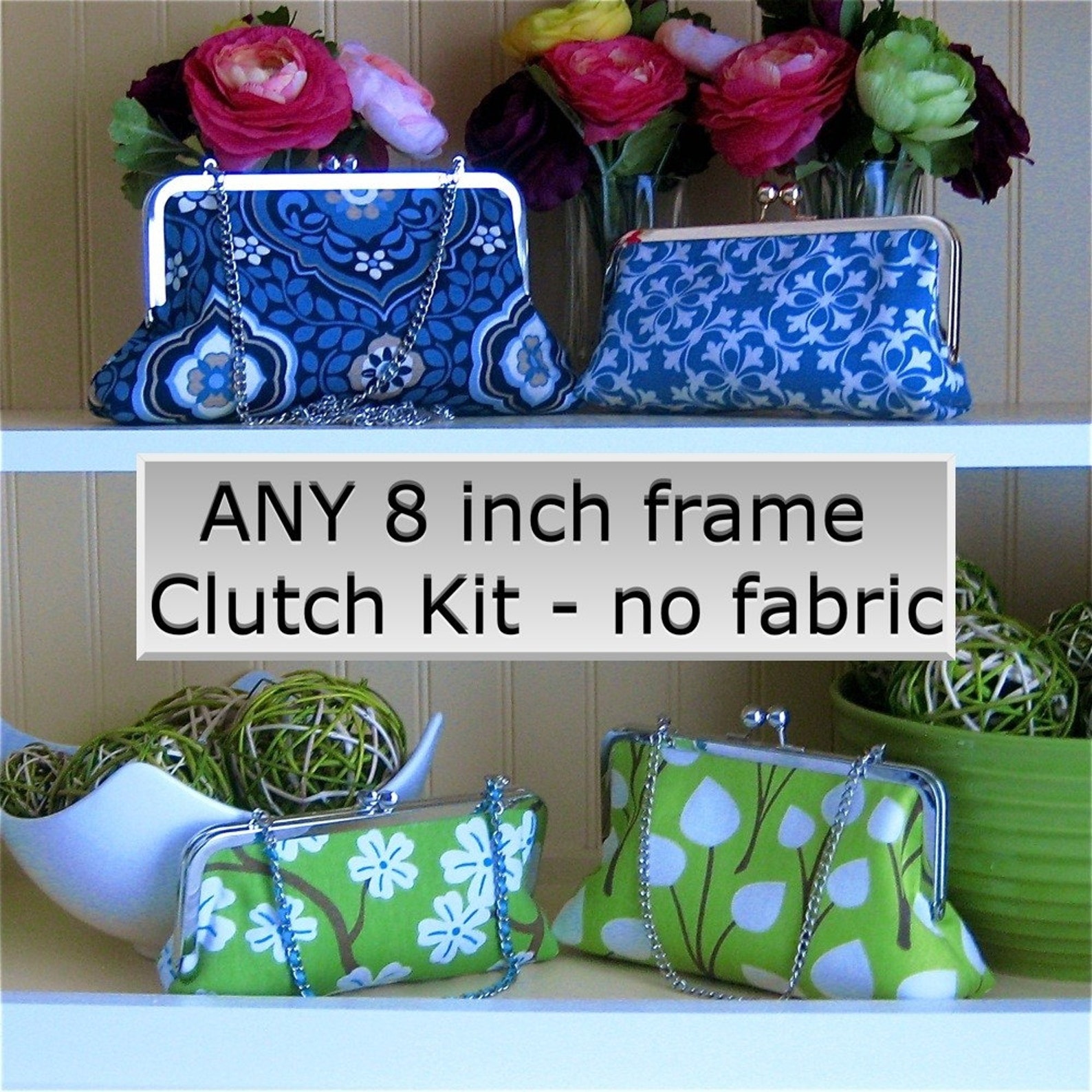 8x3 Make-your-own Clutch Kit: Gutermann Glue, Frame, Interface - Add ...