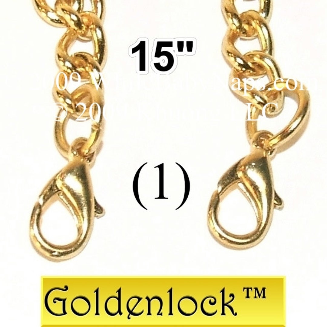 15.5 Inch Goldenlock™ Purse Chain, Bridal Clutch, Bridesmaids Clutch ...
