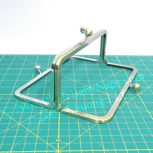 8x3 Antique Brass Metal Purse Frame - Etsy