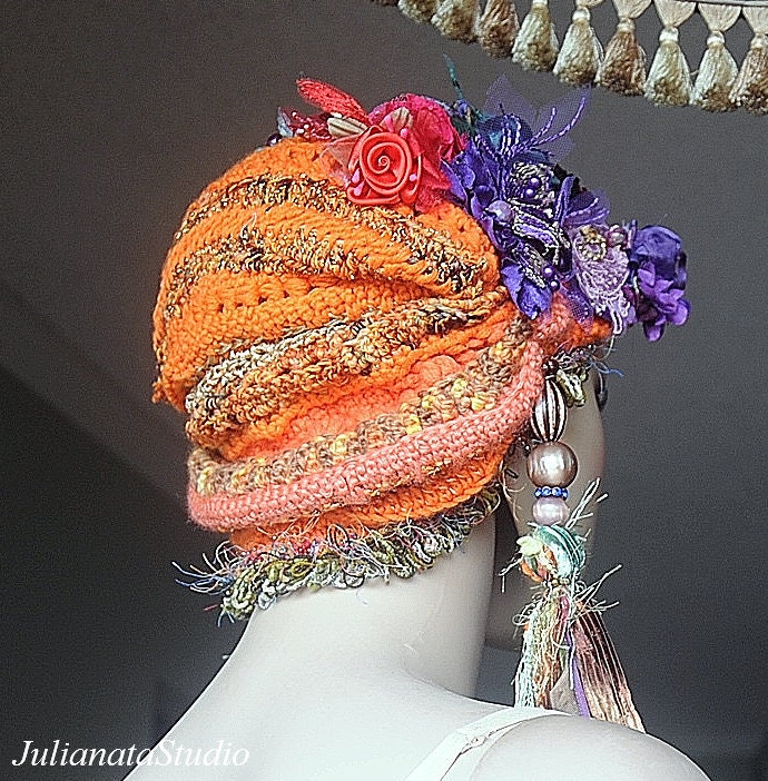 HEADPIECE AS ARTFORM - Wearable Fiber Art as It Finest, Versatile ...