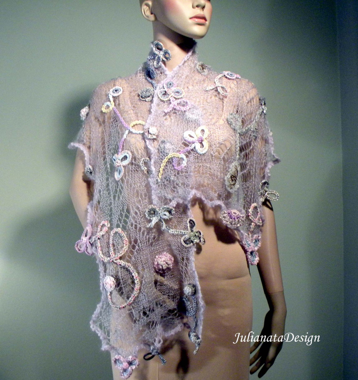 LILAC SYMPHONY KNITWARE Fiber Art as It's Finest - Etsy