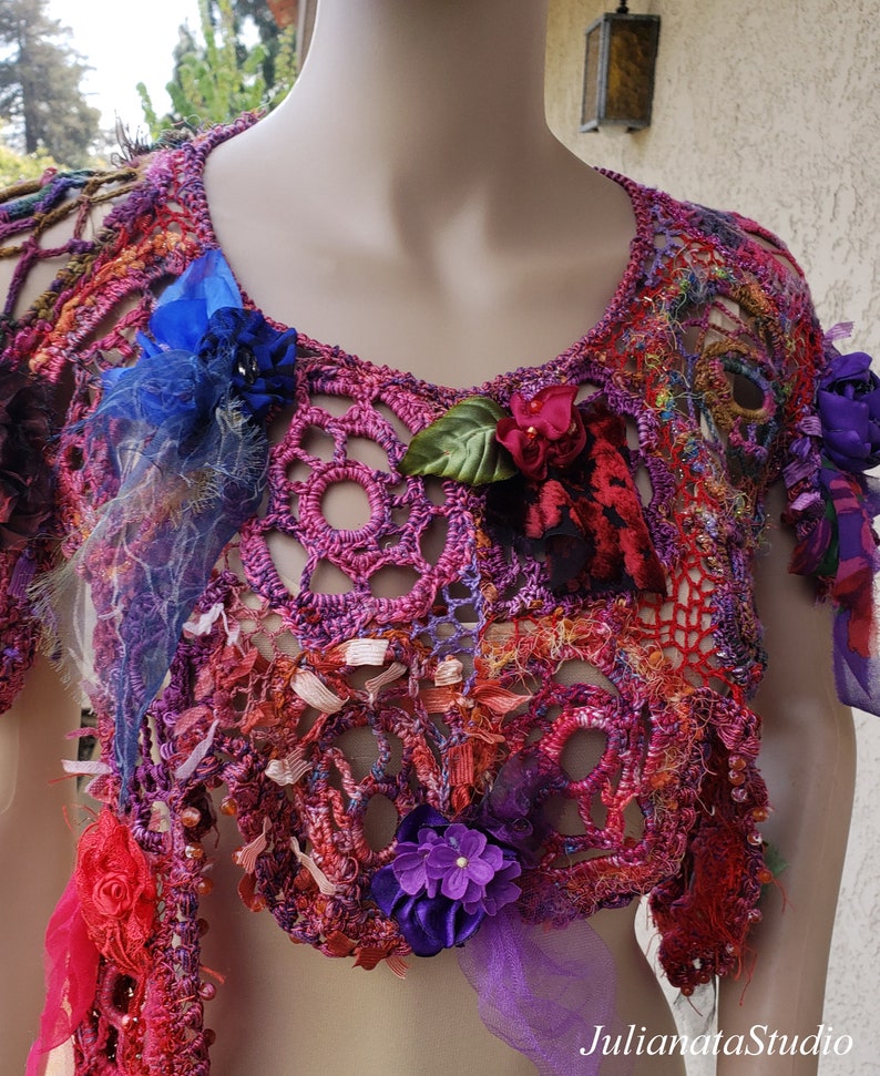 FREEFORM TECNIQUE RHAPSODY - Shoulderette/shalette/caplet, Fiber ...