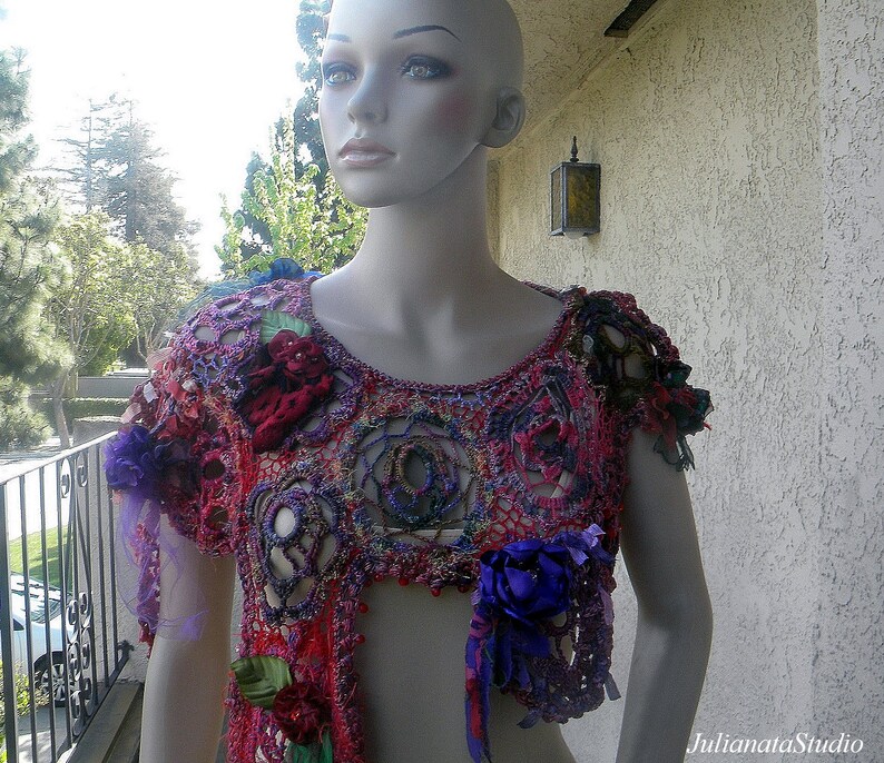 FREEFORM TECNIQUE RHAPSODY - Shoulderette/shalette/caplet, Fiber ...