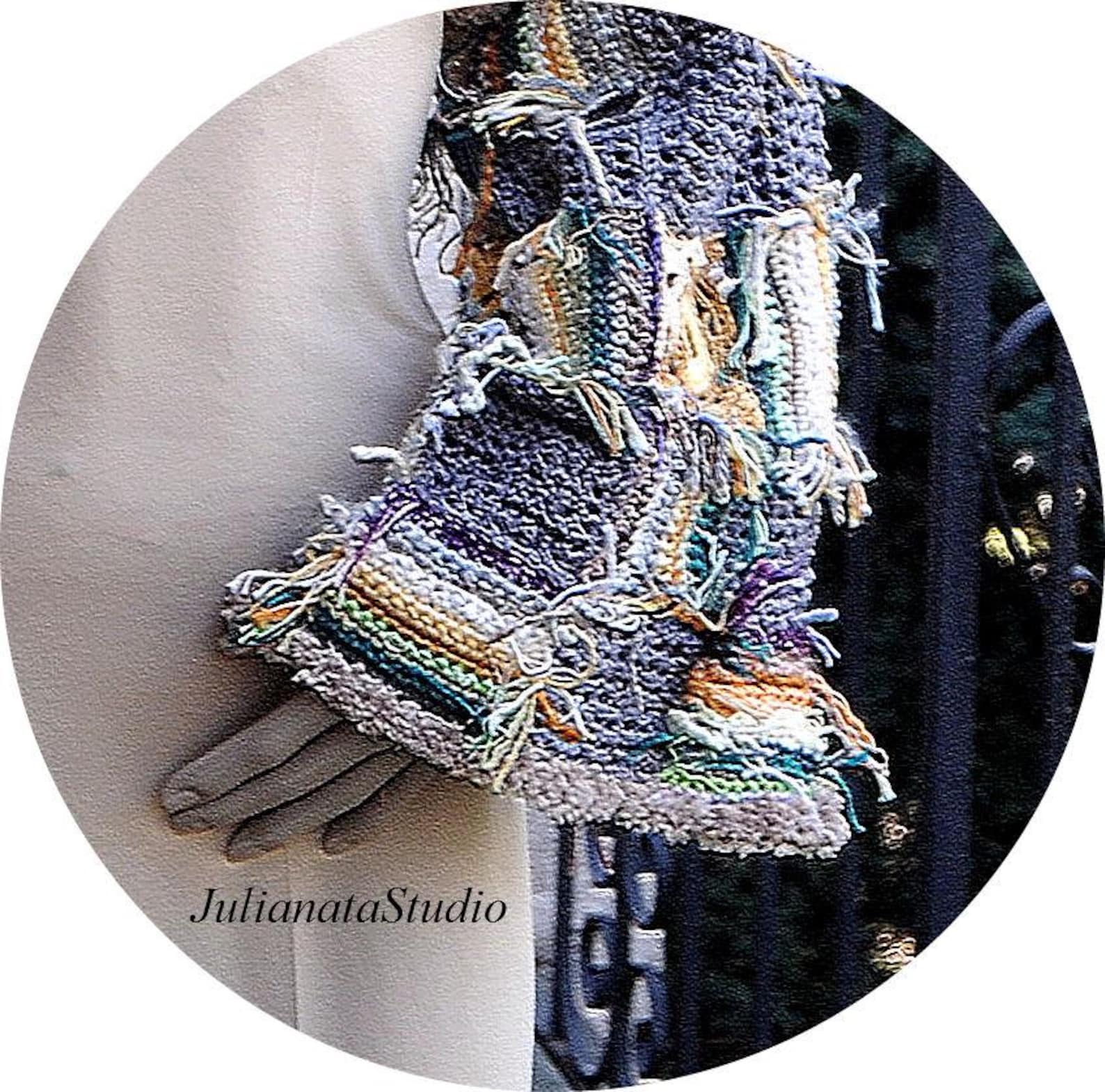 TRENDY ELEGANT SHRUG - Wearable Fiber Art as It's Finest, Richly ...