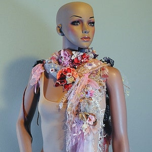 EXQUISITE BOHEMIAN SCARF - Wearable Fiber Art as It's Finest, Extra ...