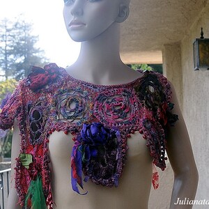 FREEFORM TECNIQUE RHAPSODY - Shoulderette/shalette/caplet, Fiber ...