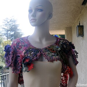 FREEFORM TECNIQUE RHAPSODY - Shoulderette/shalette/caplet, Fiber ...