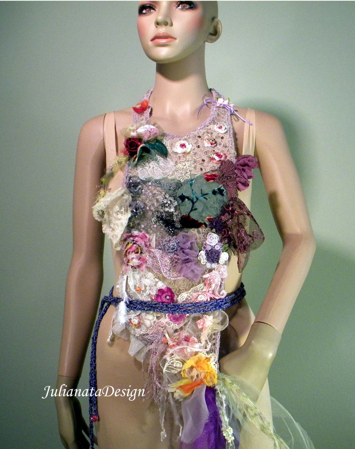 BOHEMIAN APRON/BODICE - Wearable Fiber/textile Art as It's Finest ...