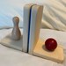 Children's Bowling Wood Bookends, Nursery Decor - Etsy