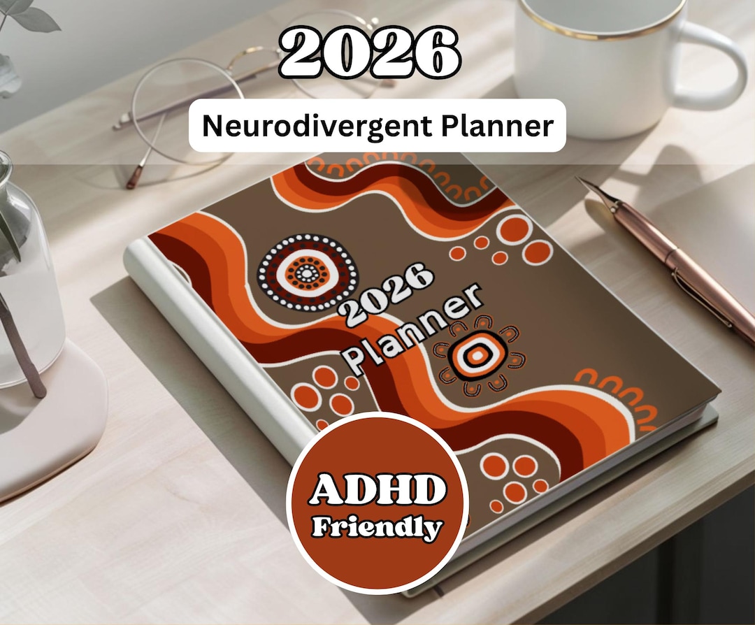 2026 ADHD Digital Planner: Neurodivergent-friendly, Brain Dump, Habit ...