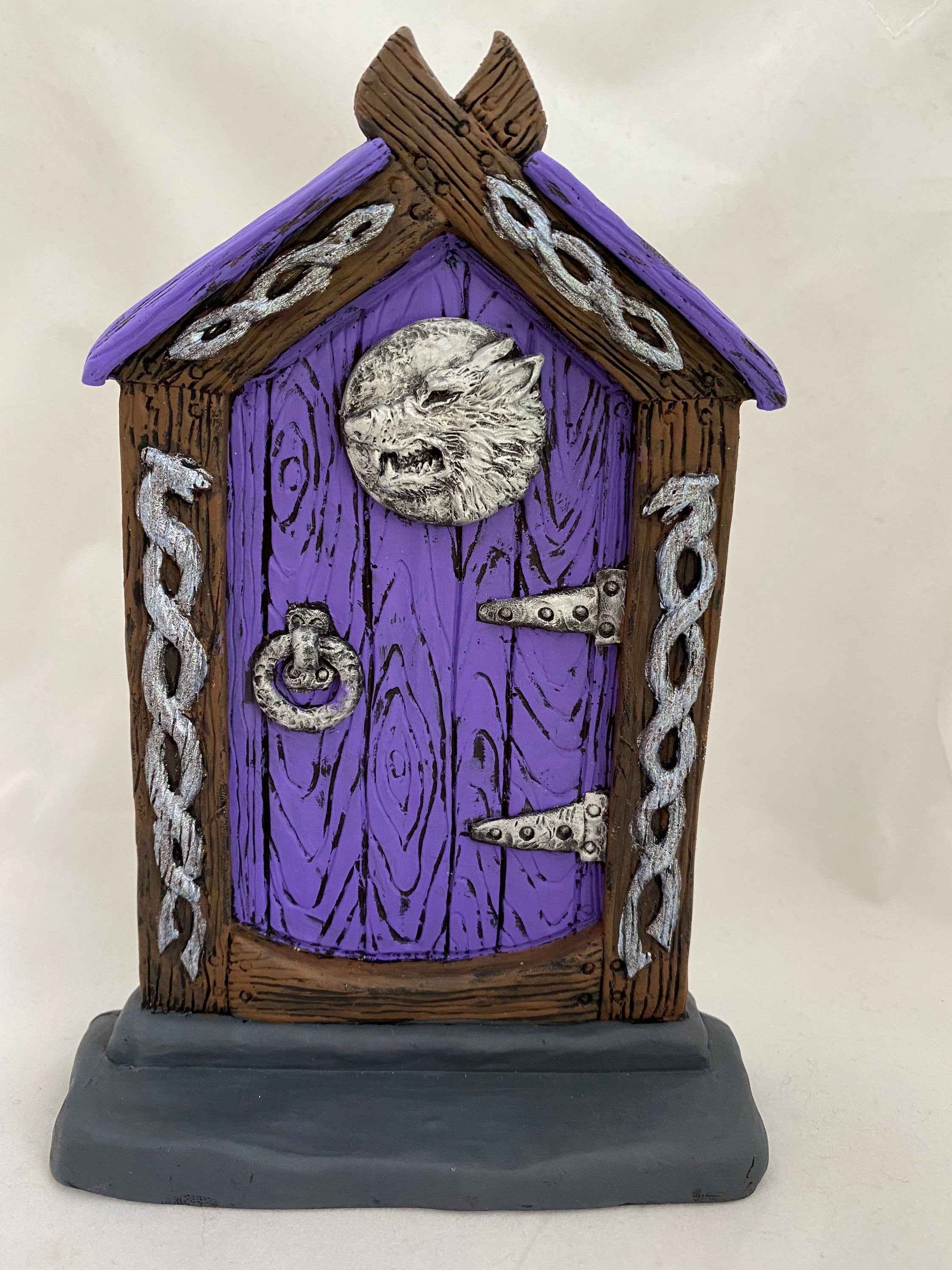 Wolf Fairy Door - Etsy