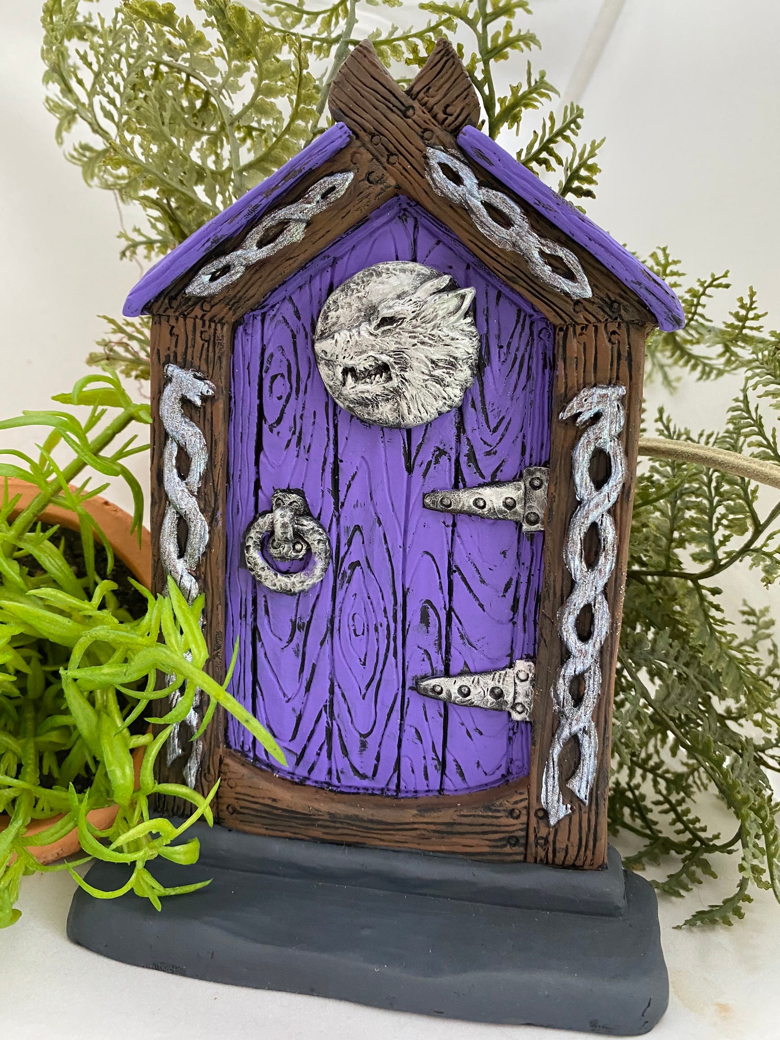 Wolf Fairy Door - Etsy