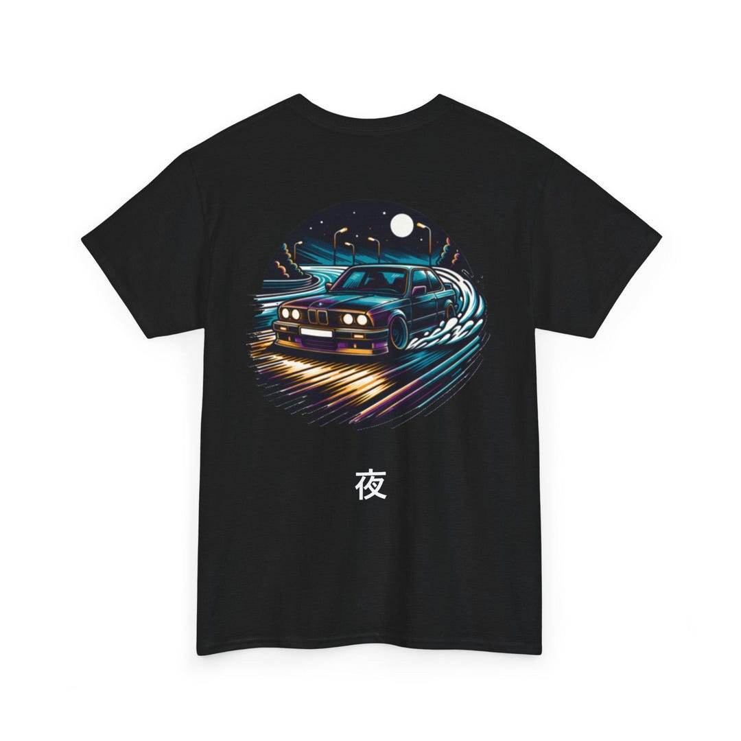 BMW E30 Chibi T-shirt yoru Night in Japanese Night Drive, Speeding ...