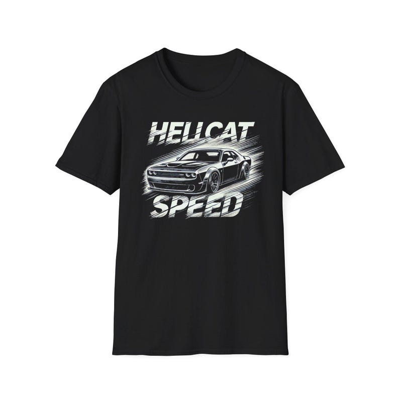 Dodge Challenger Hellcat Srt,speed Unisex T-shirt - Car Lover Gift, Racing Apparel, Motorsports ...