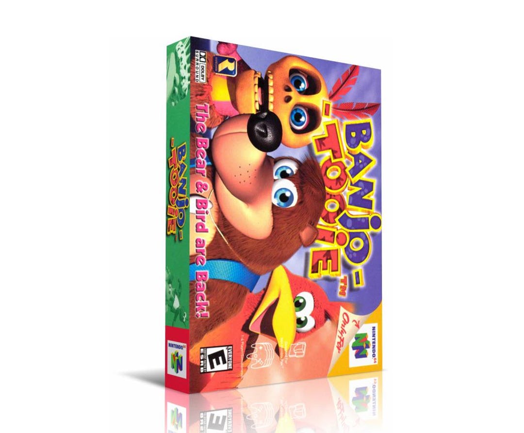 Banjo-tooie N64 Complete Your Collection - Custom Game Case & Art - Etsy